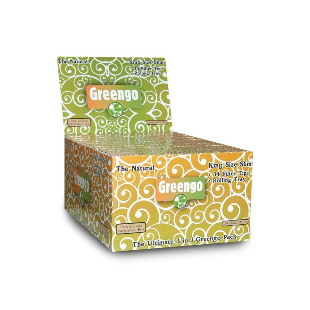 Greengo 3 in 1 Pack King Size Slim – 22 Booklets - Wild Green Canada